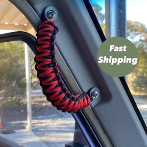 Red Paracord Car Grab Handle - Etsy