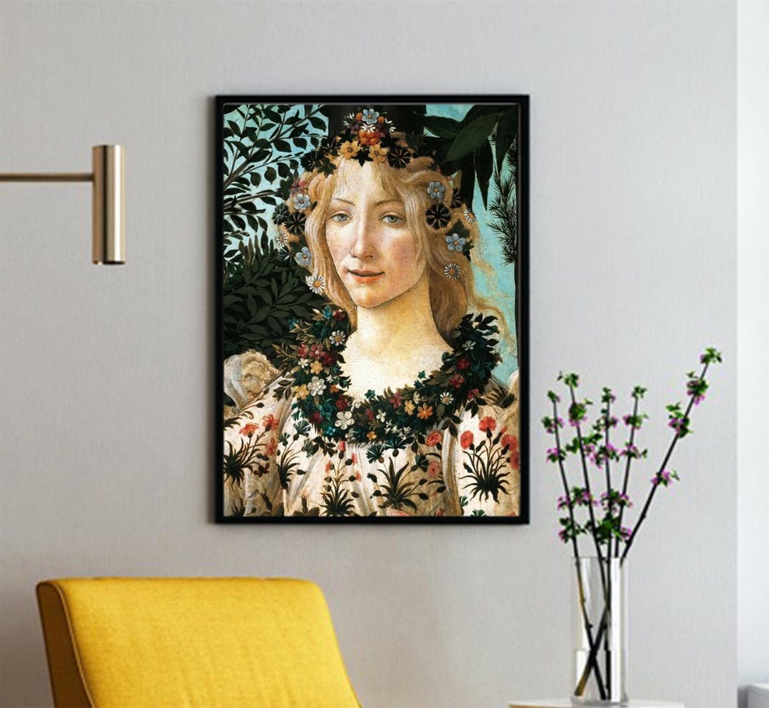 Sandro Botticelli 'primavera (spring)' - Flora Poster - Etsy