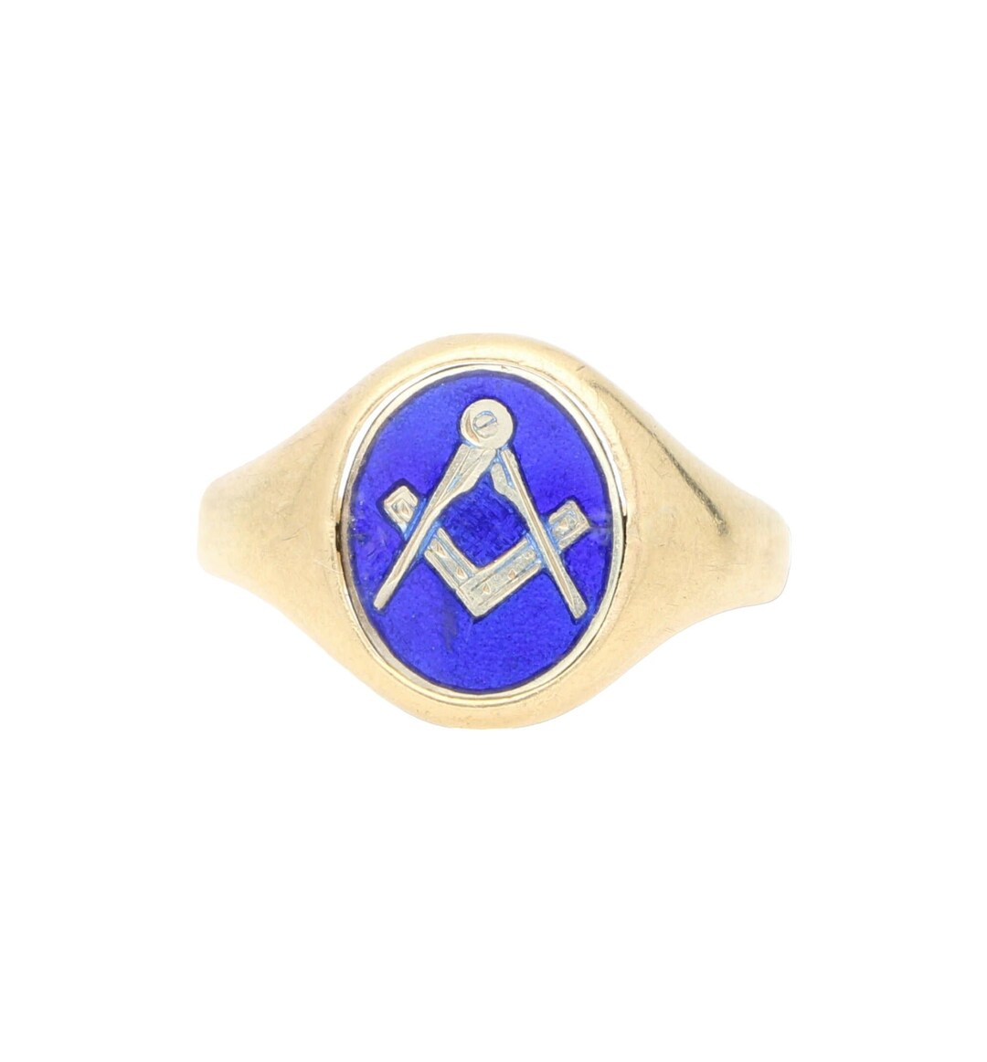 9ct Masonic Swivel Signet Ring - Etsy Australia