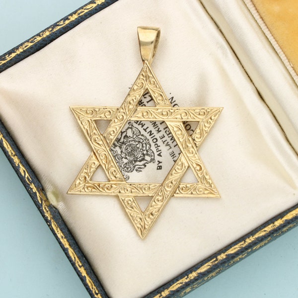 Gold Star of David - Etsy
