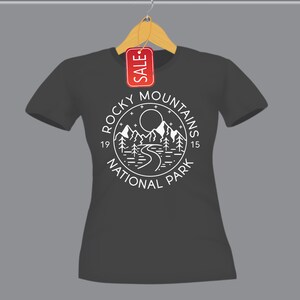 Rocky Mountains National Park Outline SVG Cut Files (digital Download ...