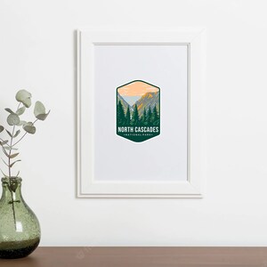 North Cascades National Park Emblem SVG Cut Files (digital Download) - Etsy