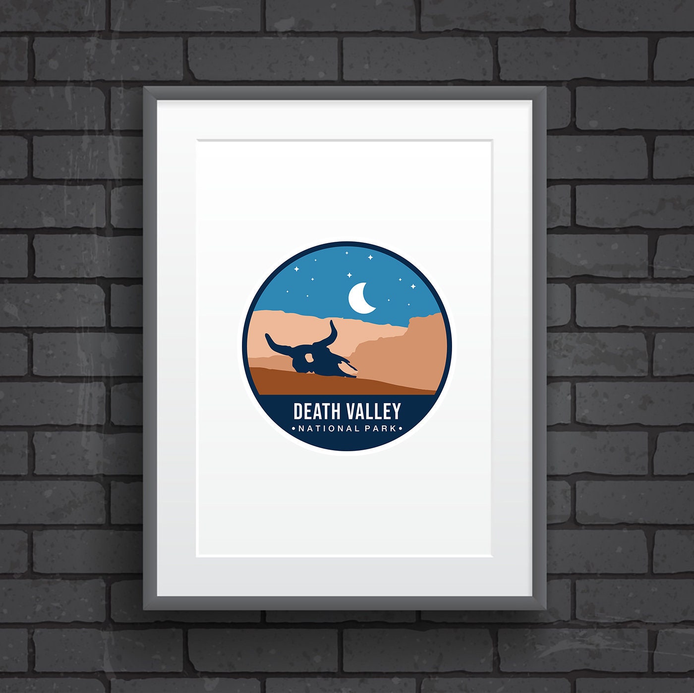 Death Valley National Park Outline SVG Files | Death Valley National ...