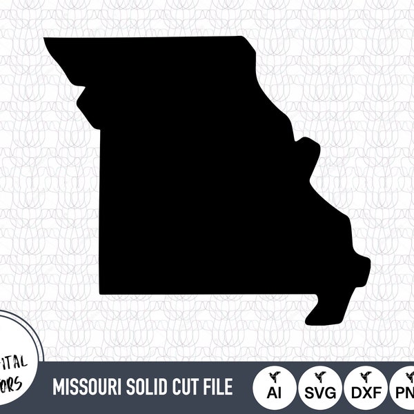 Missouri Map - Etsy