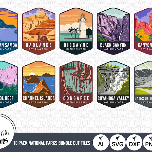 United States National Park Svg - Etsy Singapore