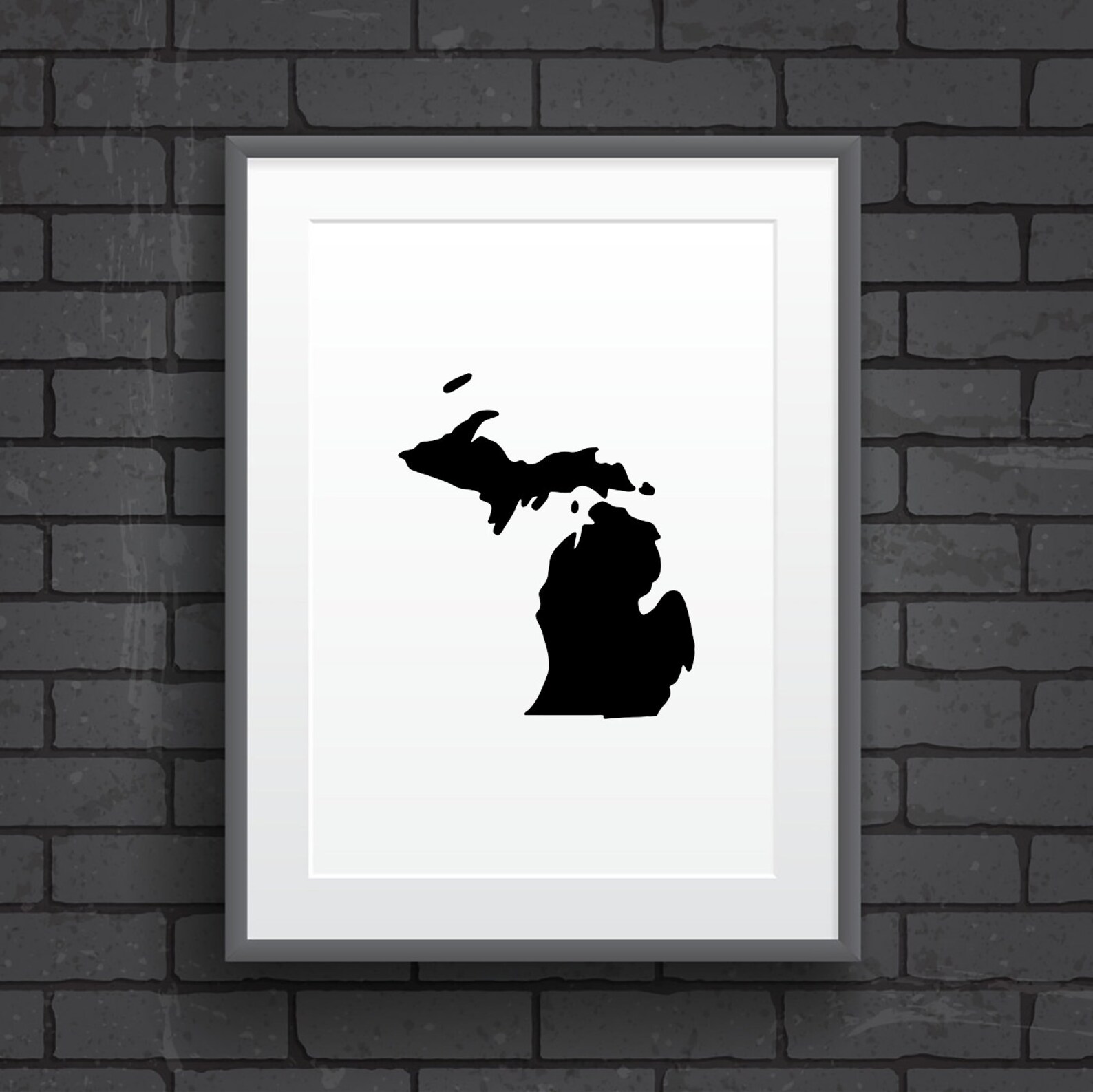 Michigan Solid SVG Files Michigan Cut Files United States - Etsy