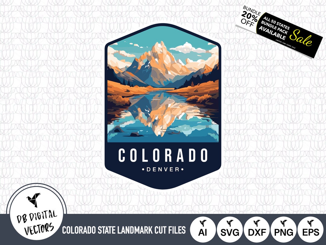 Maroon Bells Colorado Landmark SVG Cut Files (digital Download) - Etsy