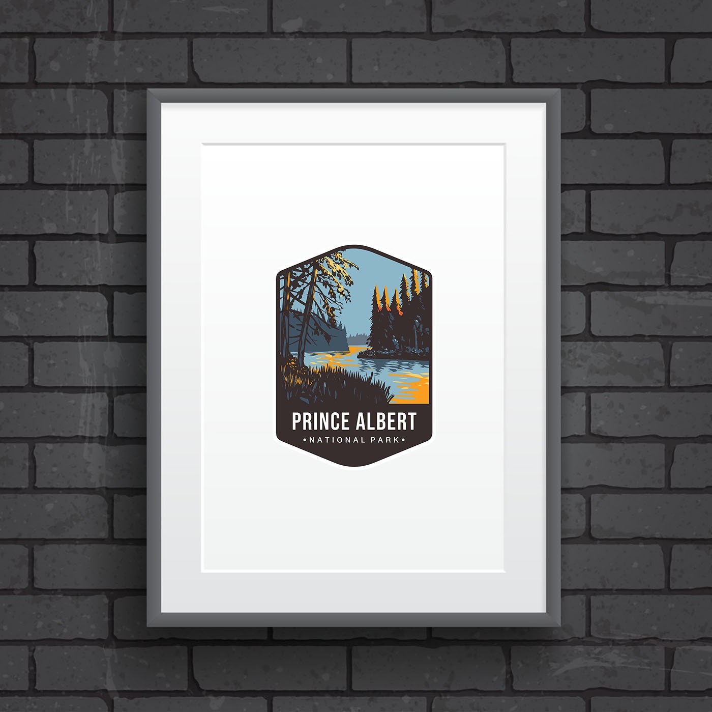 Prince Albert National Park Outline SVG Files | Prince Albert National ...