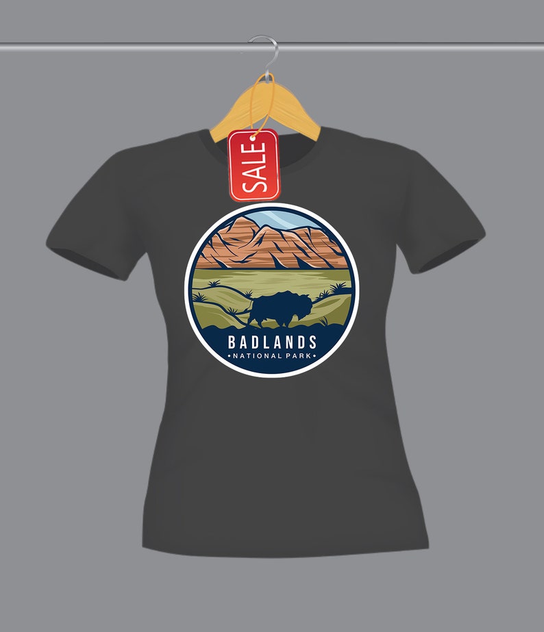 Badlands National Park Outline SVG Cut Files (digital Download) - Etsy