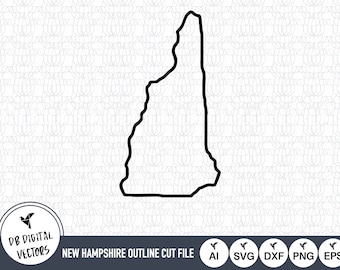 New Hampshire Svg - Etsy