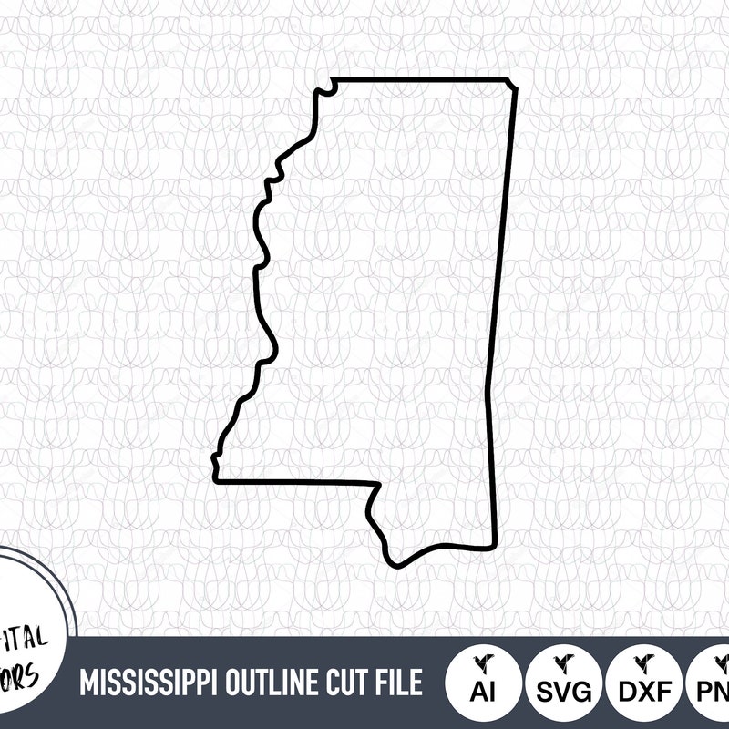 Mississippi State Svg - Etsy