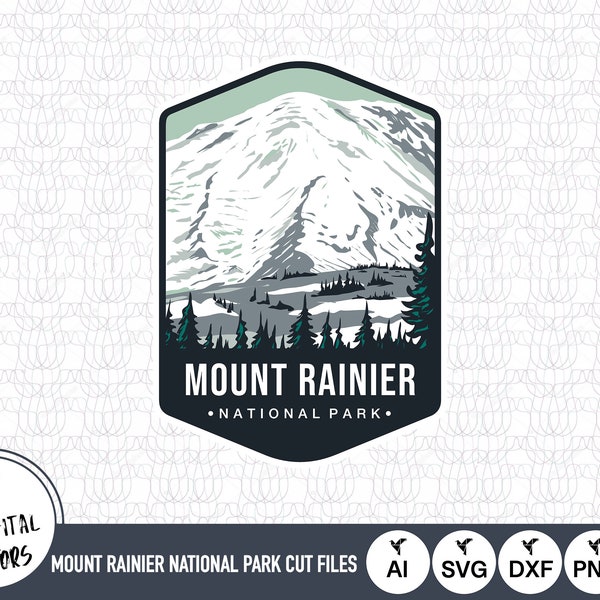 Rainier Logo Svg - Etsy