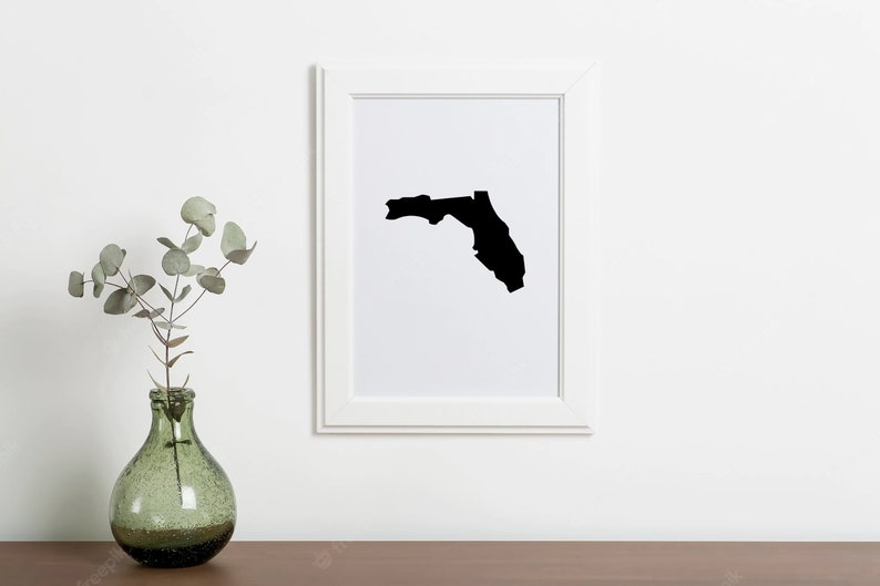 Florida Solid SVG Files Florida Cut Files United States of | Etsy