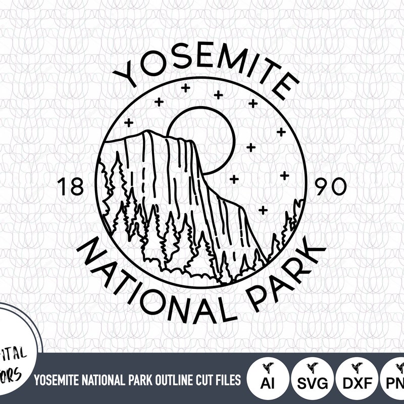 Yosemite Poster - Etsy