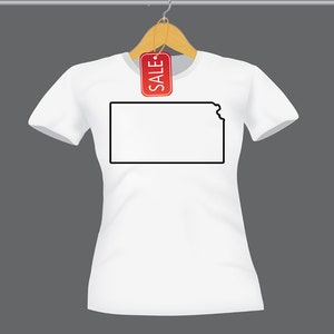 Kansas Outline SVG: State Map Cut Files (digital Download) - Etsy