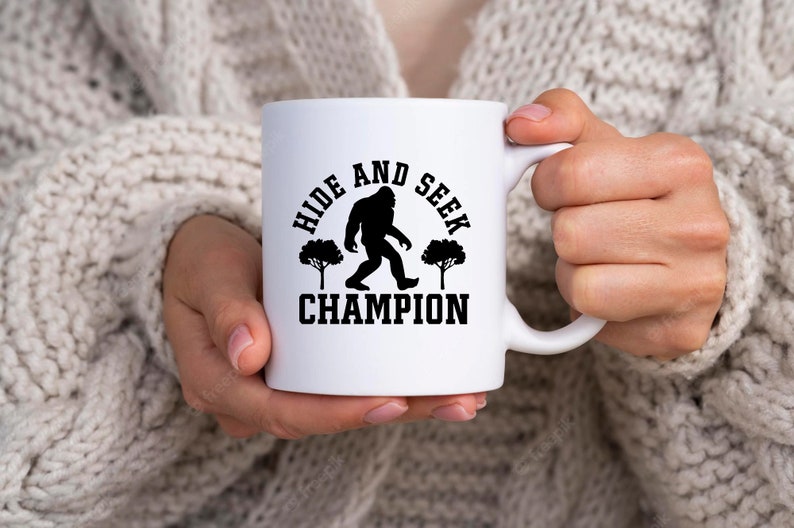 Hide and Seek Champion Bigfoot SVG Files: Cricut & Silhouette (digital ...