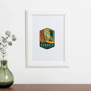 Sequoia National Park Emblem SVG Files | Sequoia National Park Cut ...