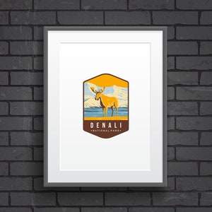 Denali National Park Outline SVG Files | Denali National Park Cut Files ...