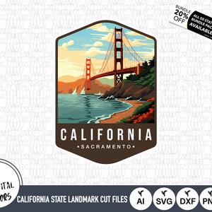 California State Landmark SVG Files | California Capital Cut Files ...