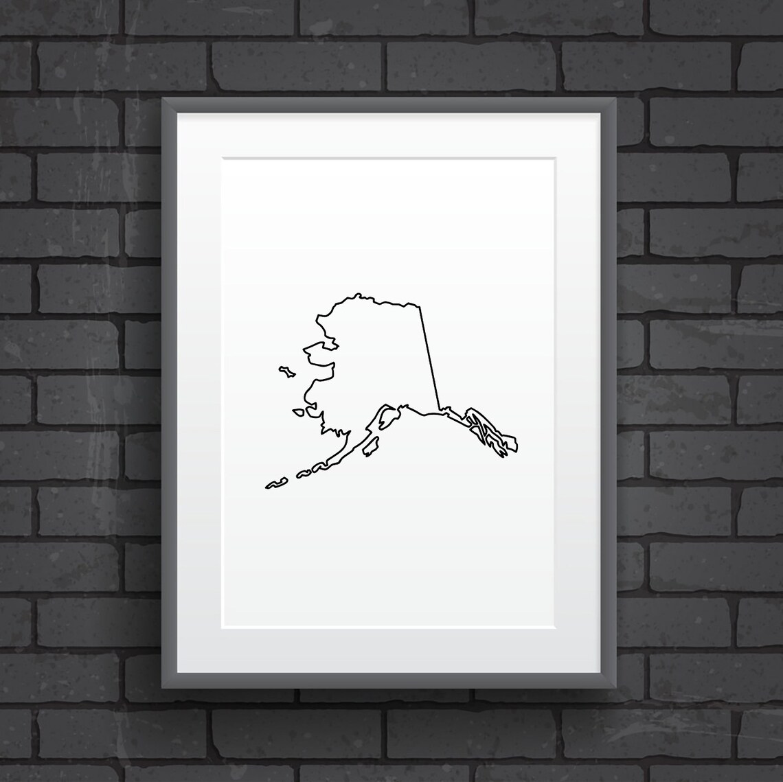 Alaska Outline SVG Files Alaska Cut Files United States of - Etsy