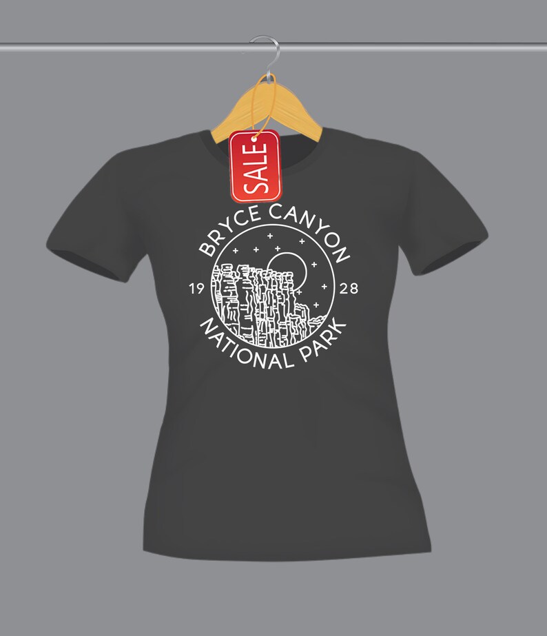 Bryce Canyon National Park Outline SVG Files Bryce Canyon - Etsy