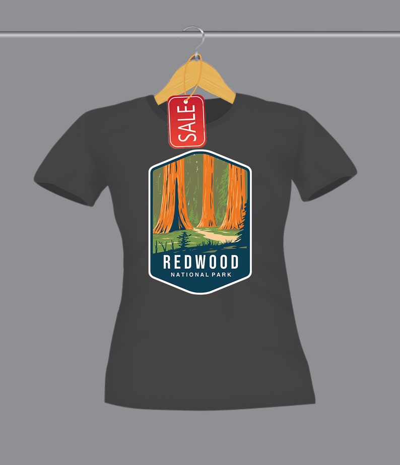 Redwood National Park Emblem SVG Files | Redwood National Park Cut ...