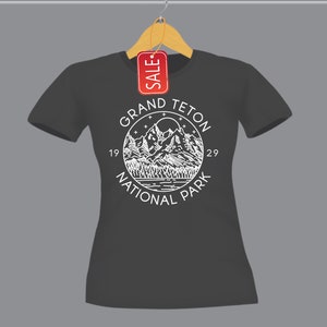 Grand Teton National Park Outline SVG Cut Files (digital Download) - Etsy