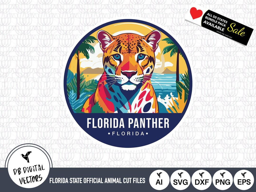 Florida State Official Animal SVG Files | Animal Cut Files | United ...