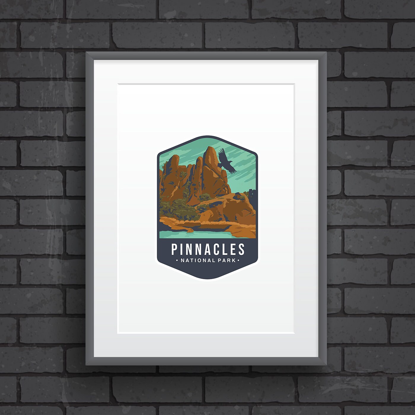 Pinnacles National Park Outline SVG Files Pinnacles National - Etsy