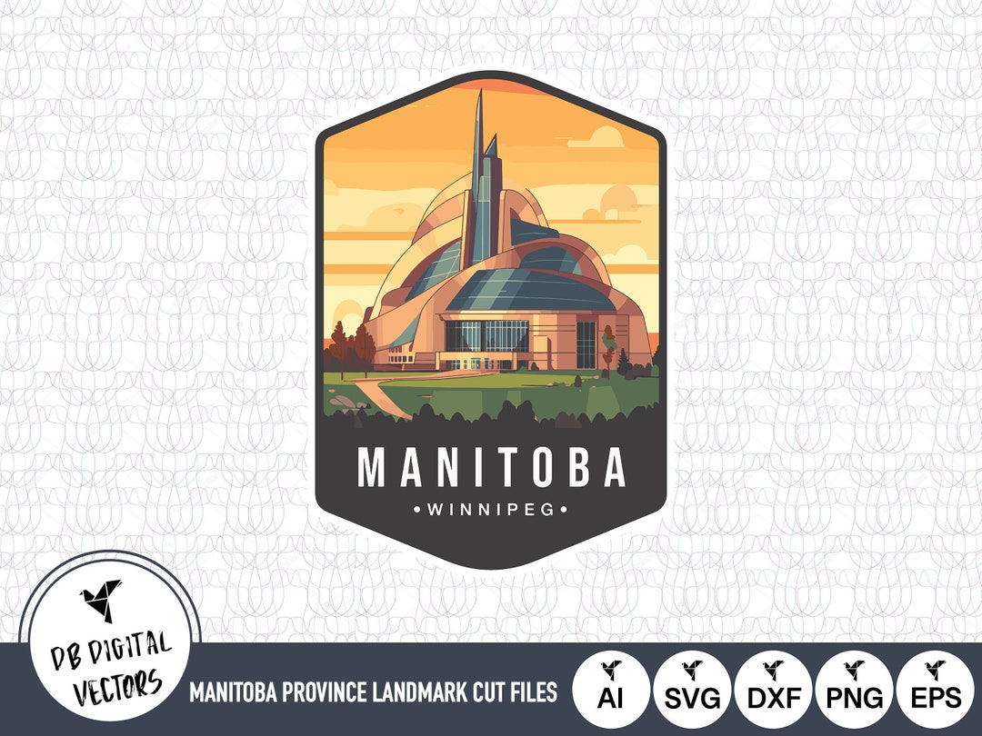 Manitoba Museum SVG Files: Winnipeg Landmark Cut Files - Etsy