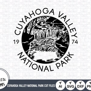 Cuyahoga Valley National Park Emblem SVG Files (digital Download) - Etsy