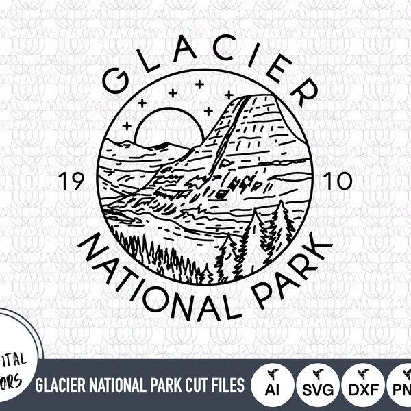 Glacier National Park Art - Etsy