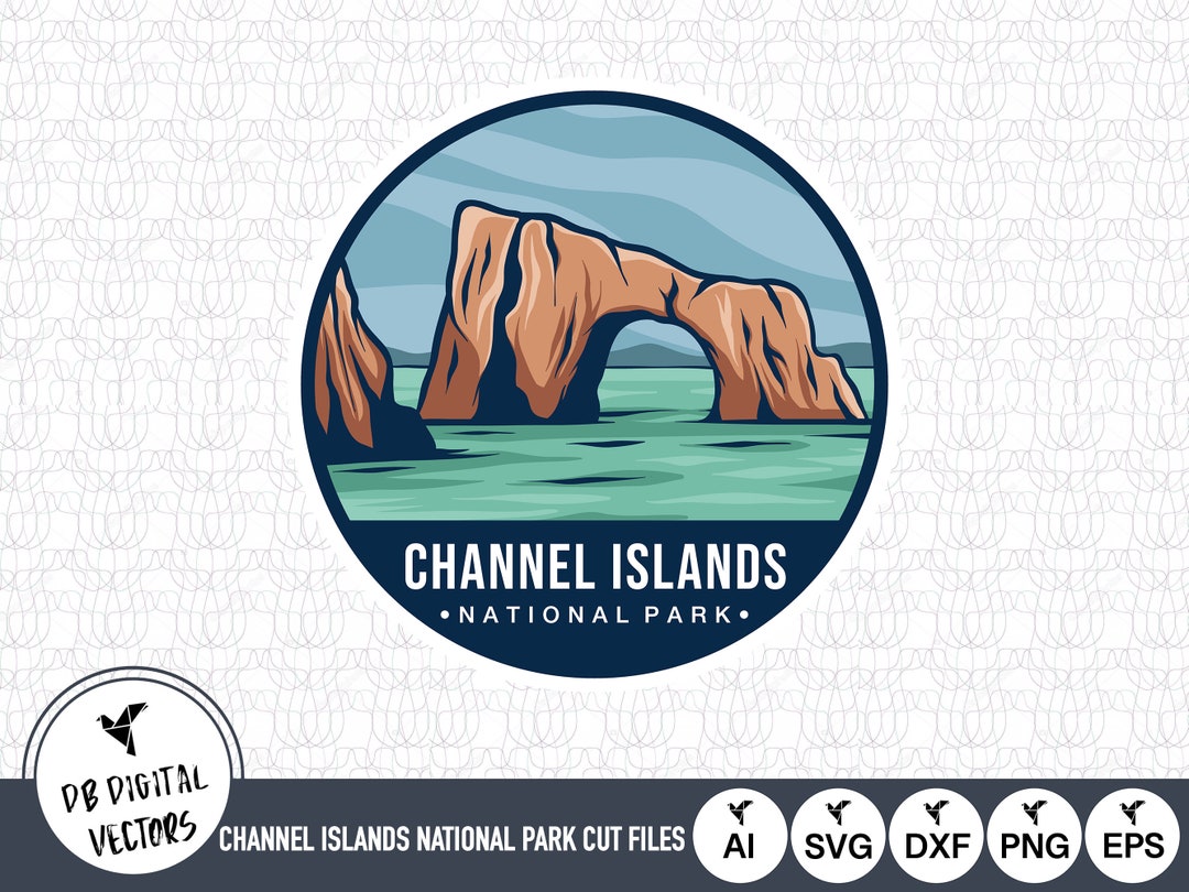 Channel Islands National Park Outline SVG Files | Channel Islands ...