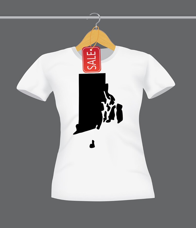 Rhode Island Map SVG Cut Files: Vector Art (digital Download) - Etsy
