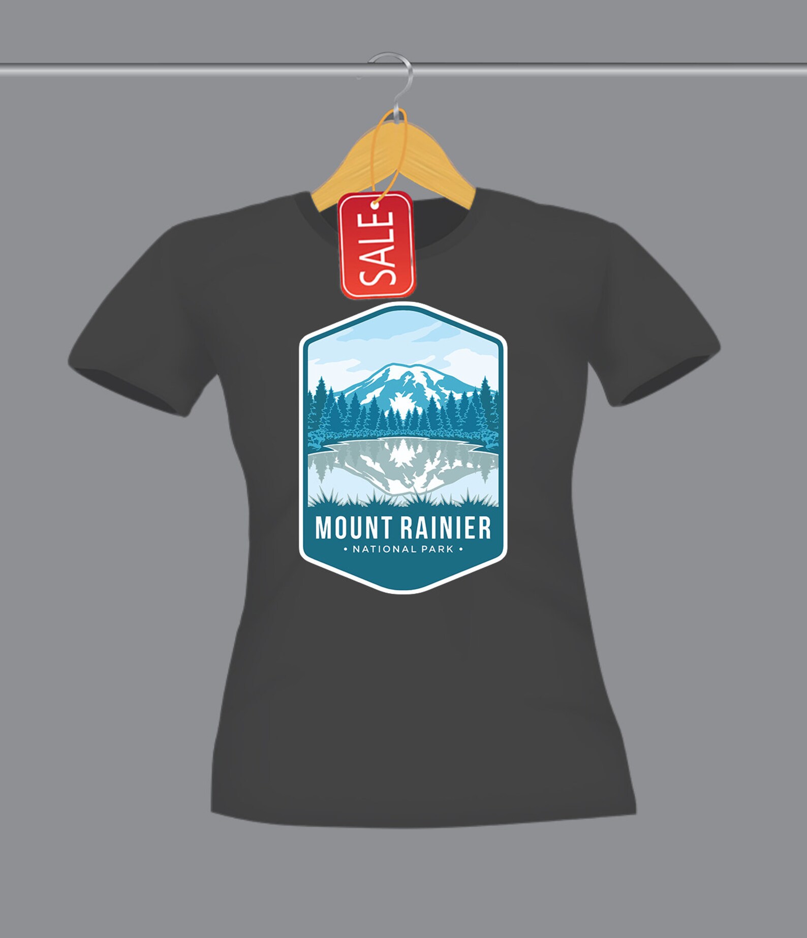 Mount Rainier National Park Outline SVG Files Mount Rainier - Etsy