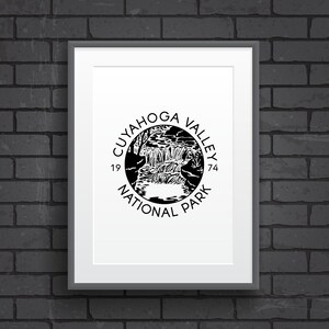 Cuyahoga Valley National Park Emblem SVG Files (digital Download) - Etsy