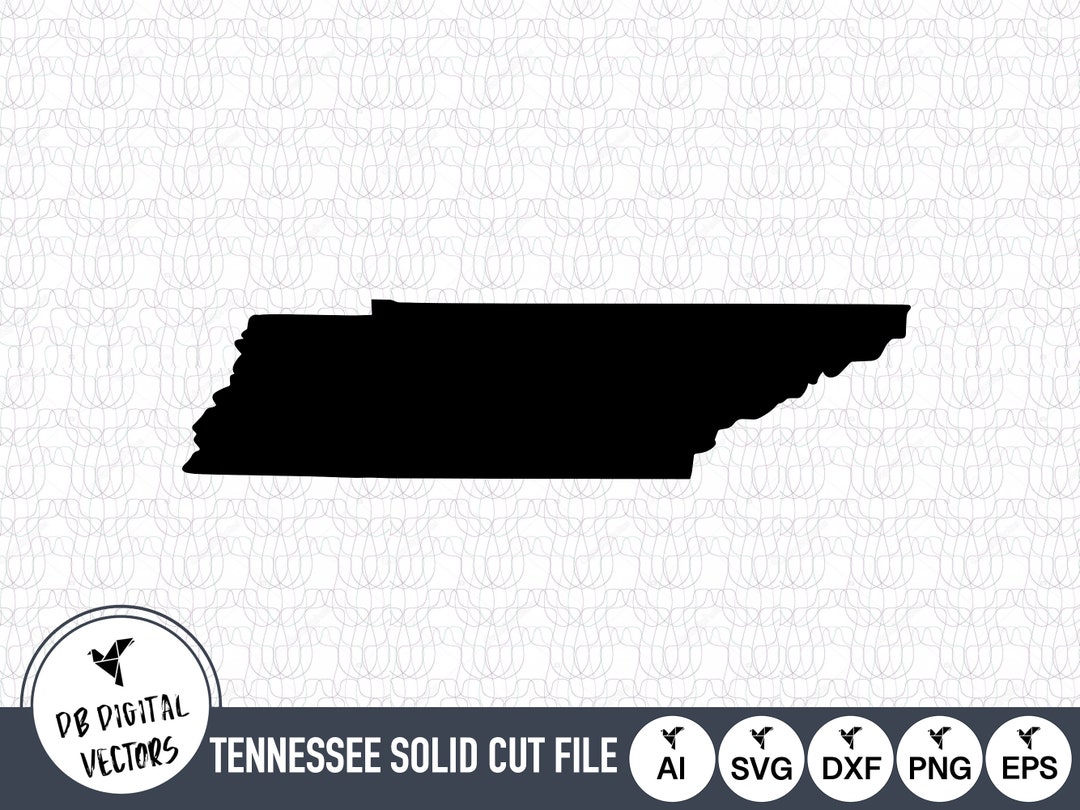 Tennessee Solid SVG Files | Tennessee Cut Files | United States of ...