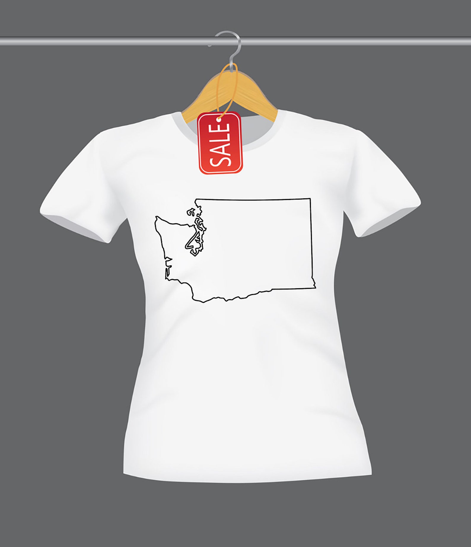 Washington Outline SVG Files Washington Cut Files United - Etsy