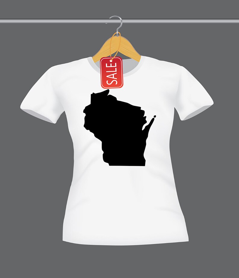 Wisconsin Map SVG Cut Files: Vector Clip Art (digital Download) - Etsy