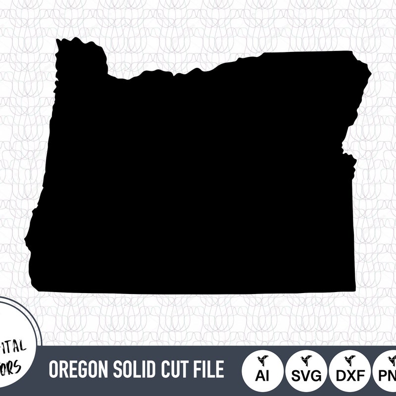 Oregon Outline - Etsy