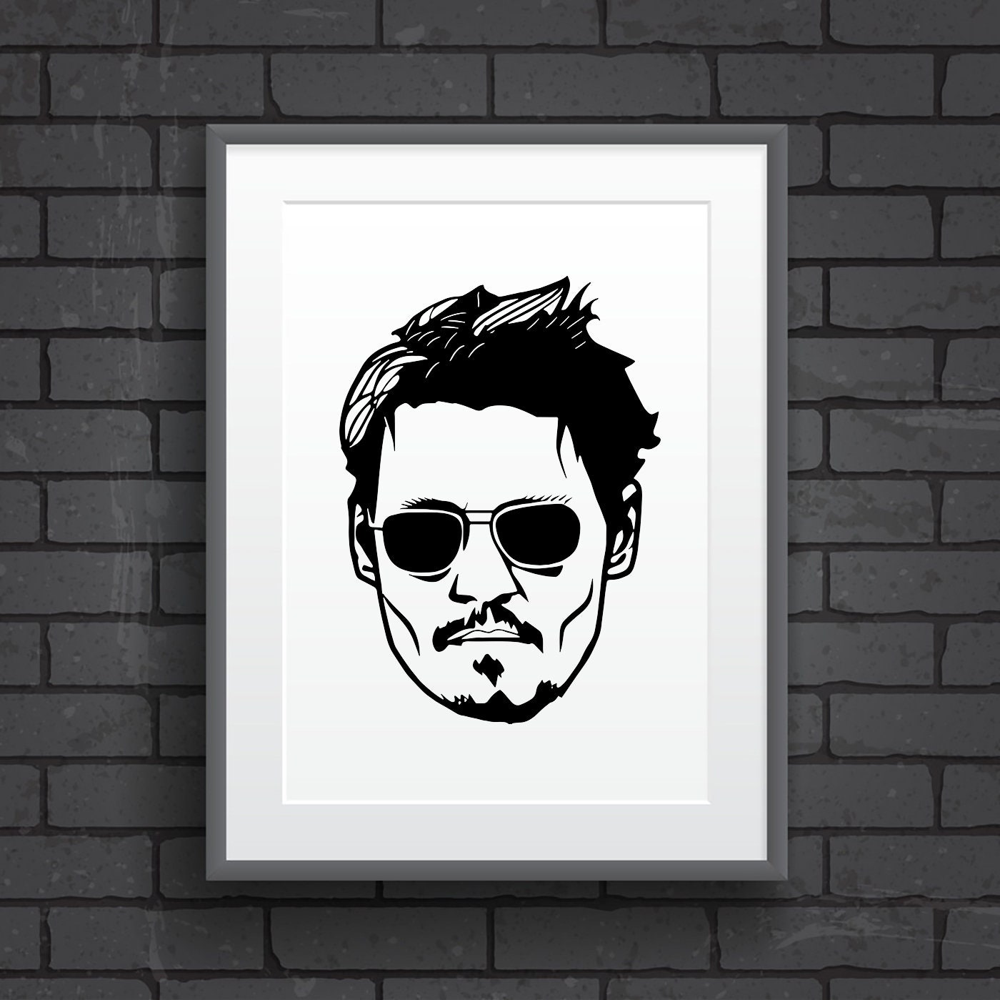 Johnny Depp SVG Files Johnny Depp Cut Files Johnny Depp - Etsy
