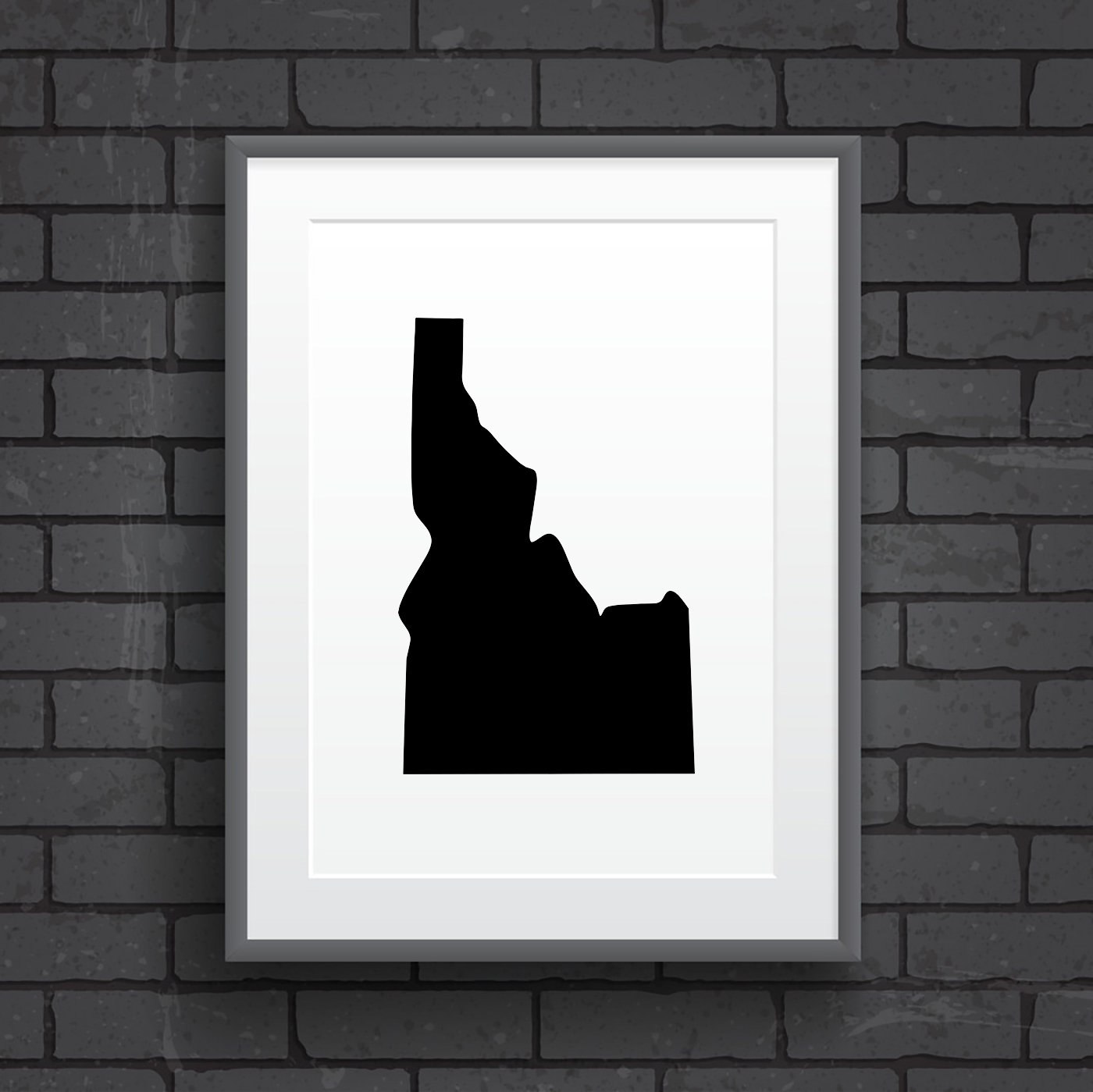 Idaho Solid SVG Files Idaho Cut Files United States of - Etsy