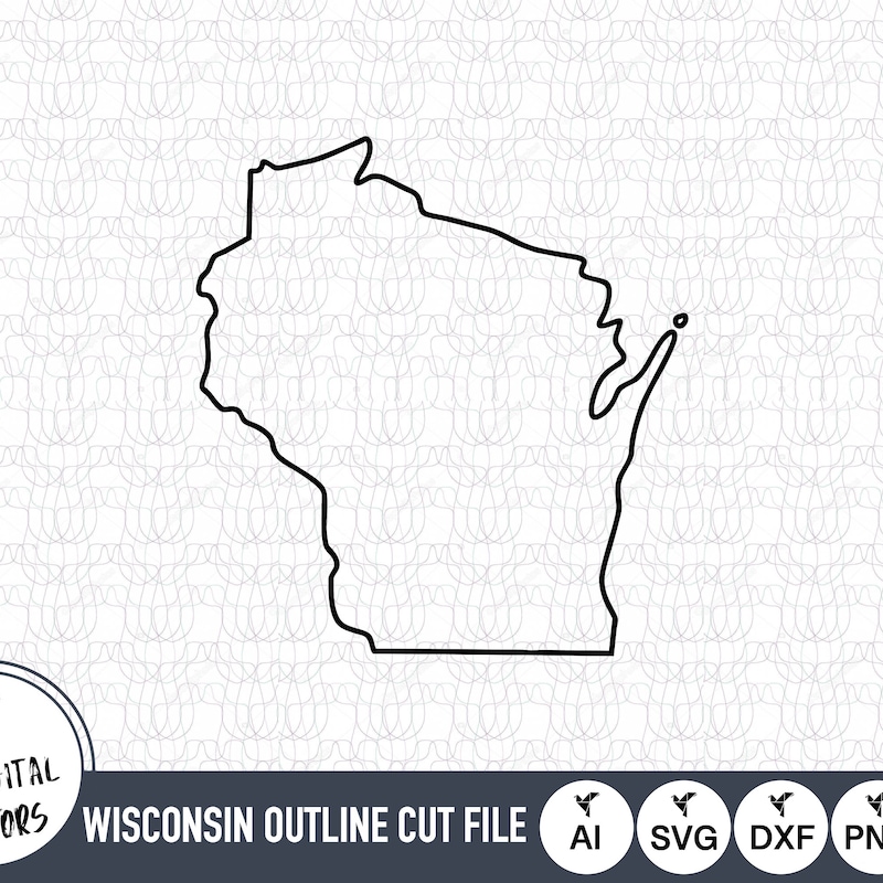 Wisconsin Svg - Etsy