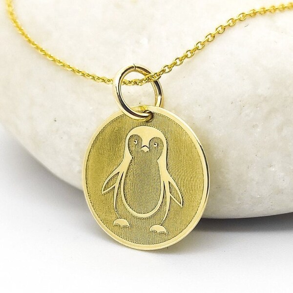 Penguin Necklace - Etsy