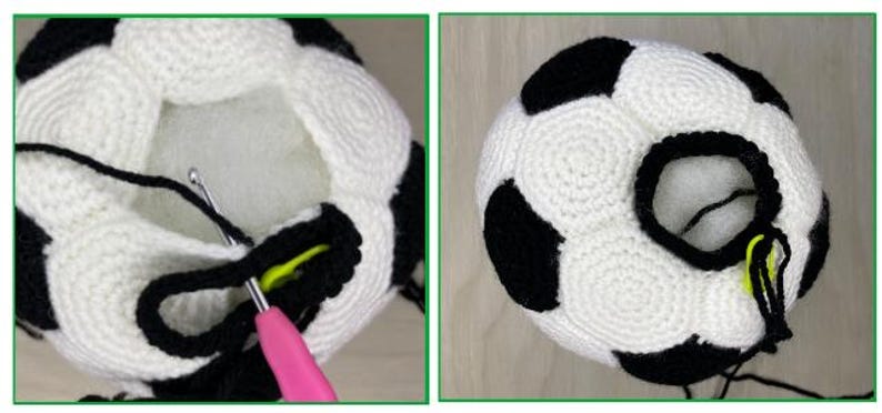 Soccer Ball Crochet Pattern - Etsy