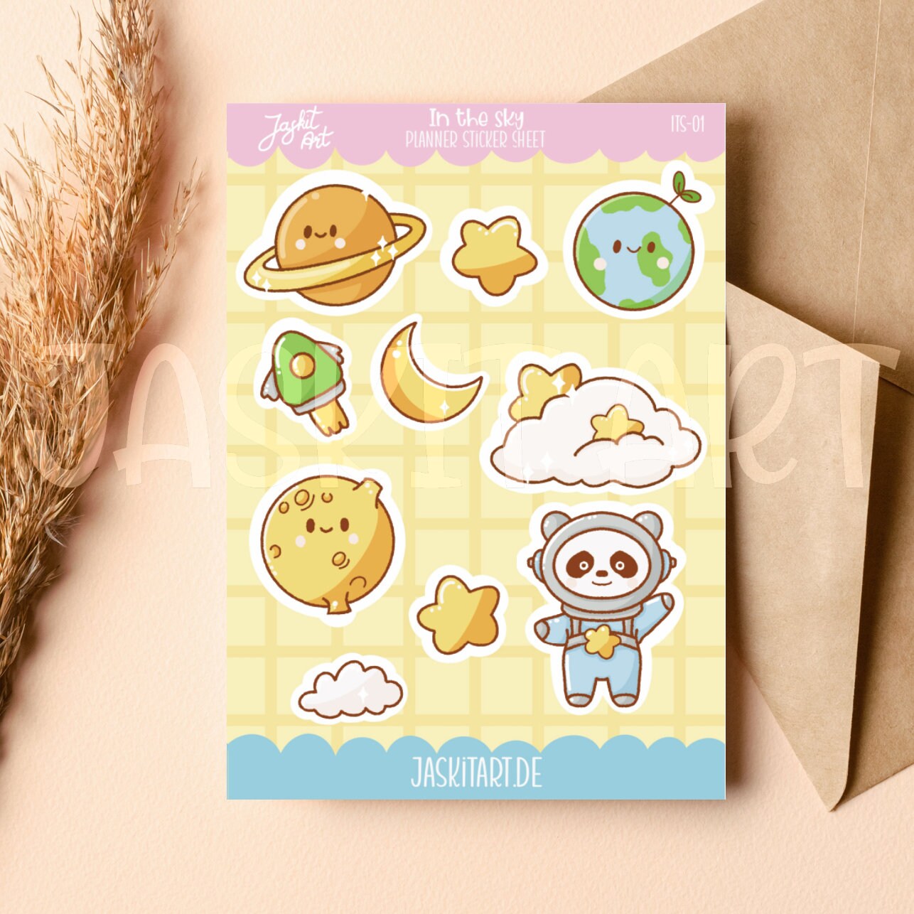 Celestial Sticker Set - Stickers, Journal Stickers, Planner Stickers ...
