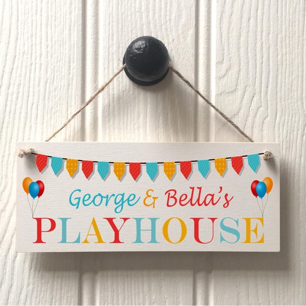 Kids Playhouse Signs - Etsy