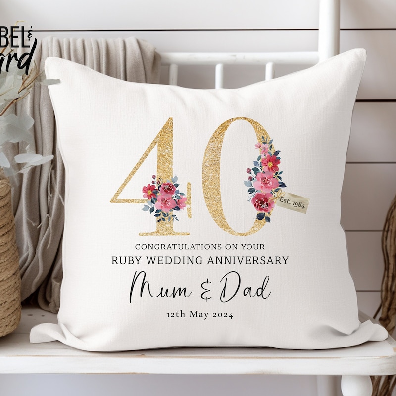 Ruby Wedding Gift - 60+ Gift Ideas for 2025