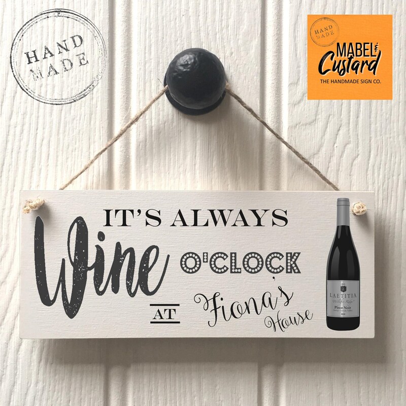 Wine Oclock - Etsy