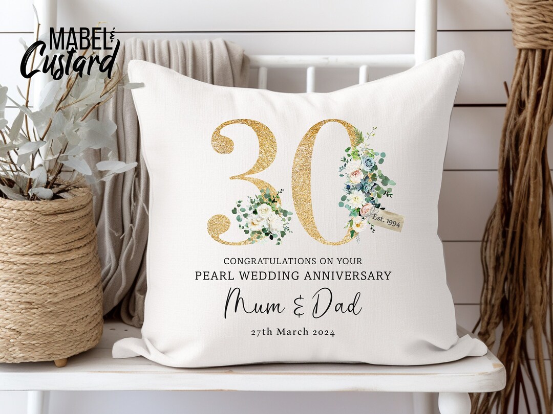 Pearl Wedding Anniversary Gift, 30th Anniversary Gift, Wedding Gift ...
